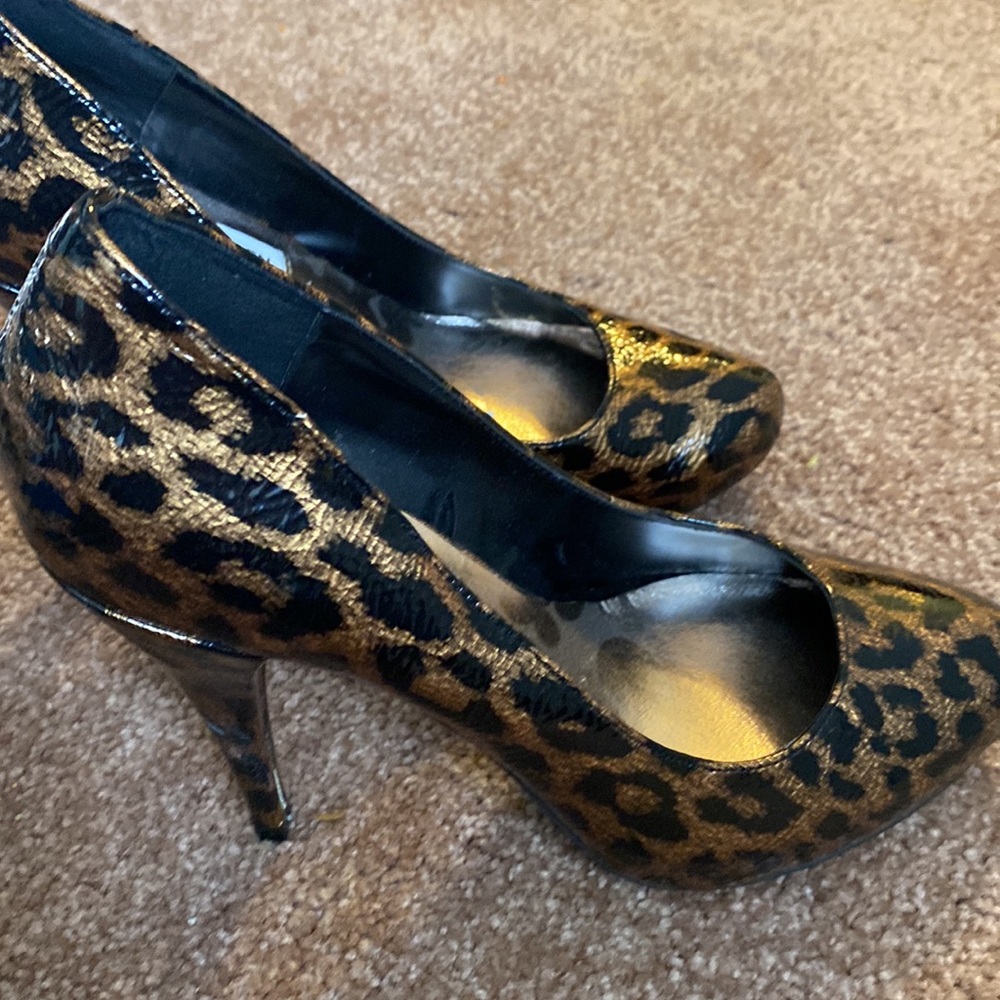 Steve Madden Leopard Cheetah Print Heels - Gem